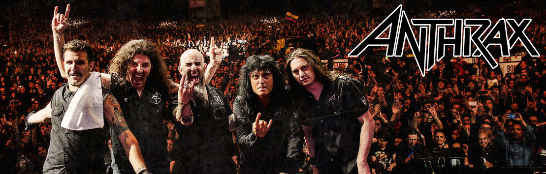 ANTHRAX empieza las celebraciones de su XL aniversario. - The Metal Family