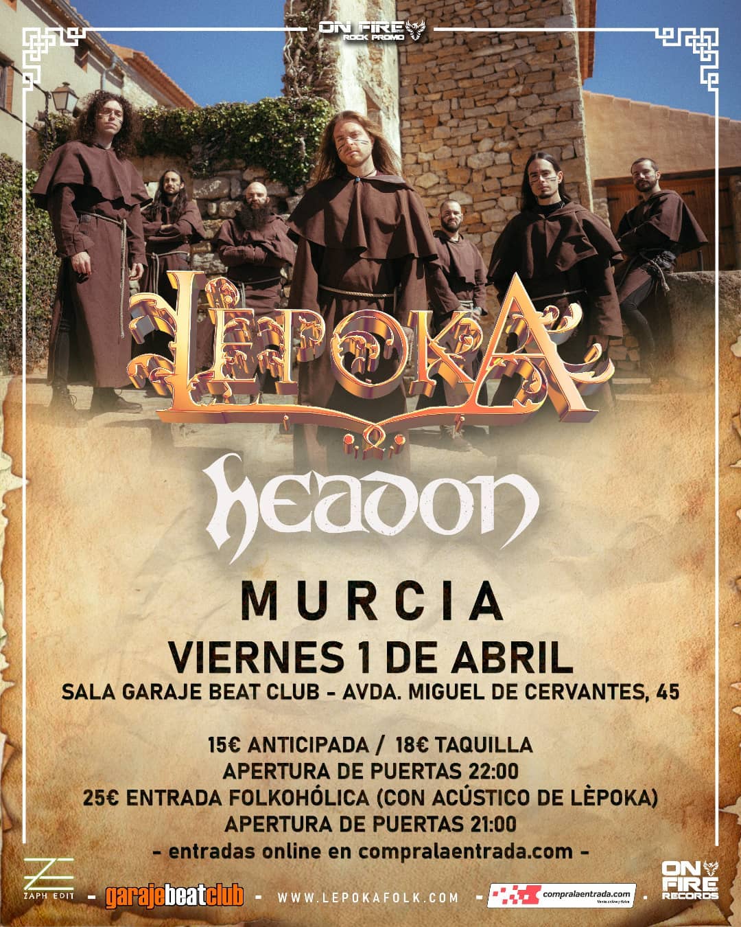 LÈPOKA + HEADON - MURCIA - The Metal Family