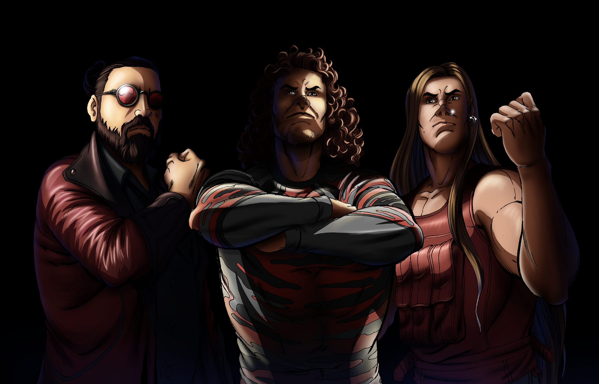 RED JUGGERNAUT presenta la portada de su cómic oficial - The Metal Family